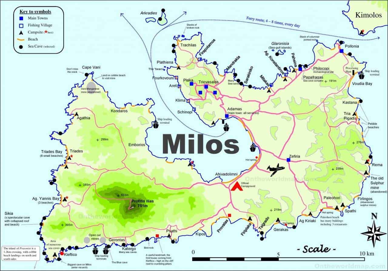 You will be amazed at the things to do in Milos!