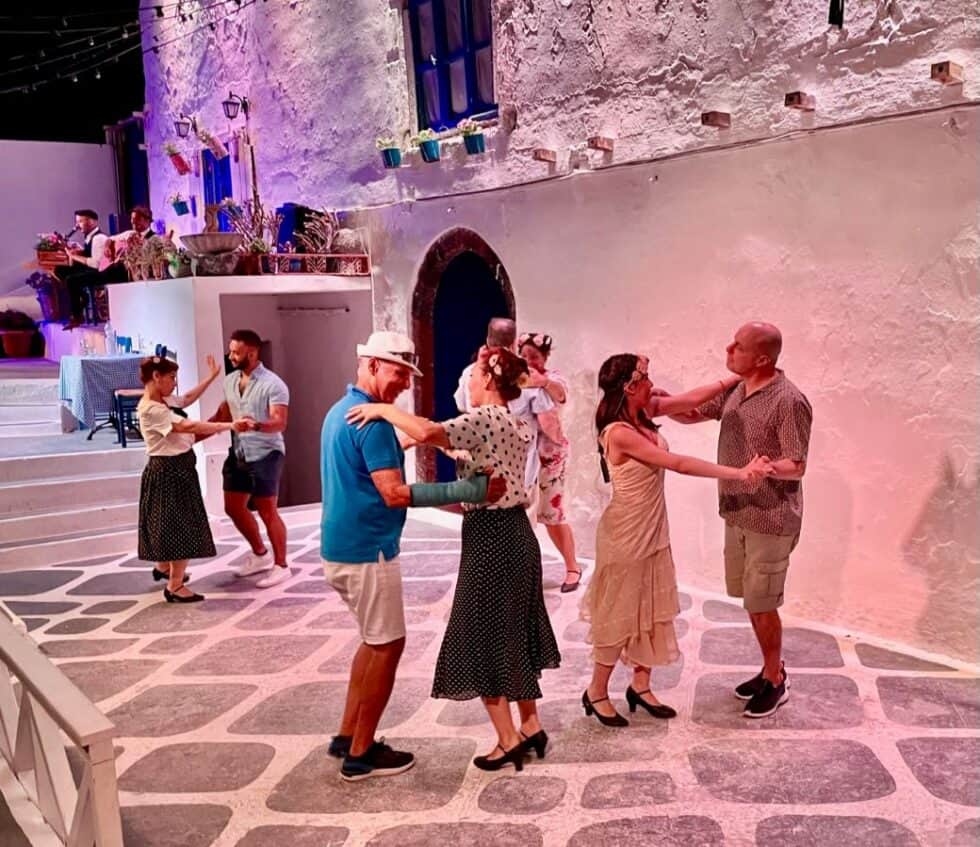 YOU MUST SEE THE GREEK WEDDING SHOW SANTORINI!